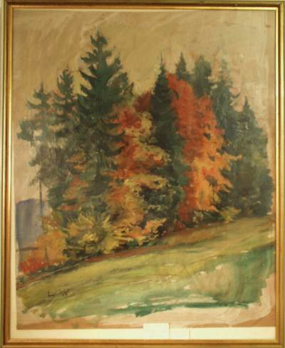 Linde Walter ,selbstbildnis ,Badende Personen in der Grotte